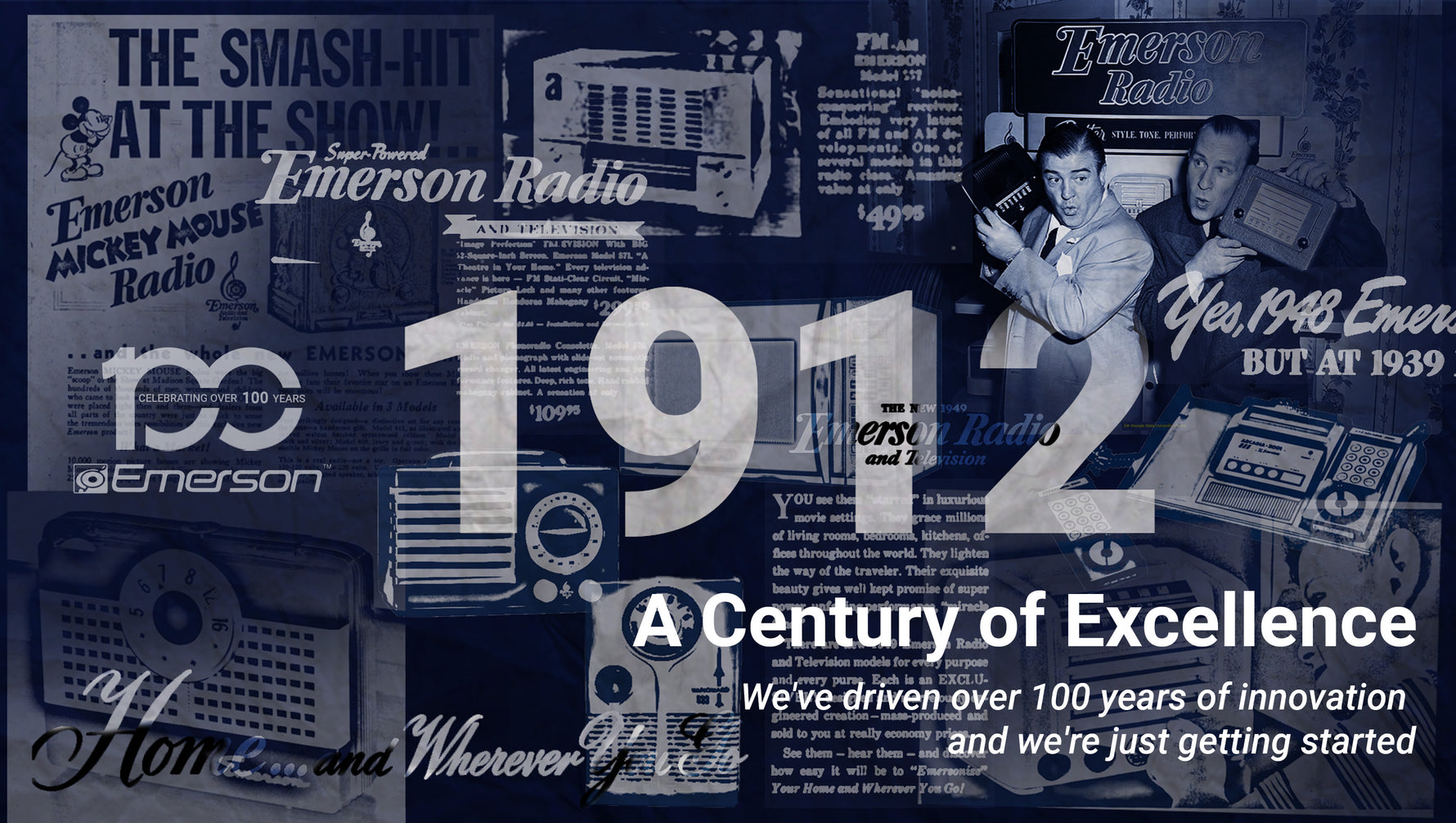 A Century of Innovation: The Legacy of Emerson Radio – Emerson Smart